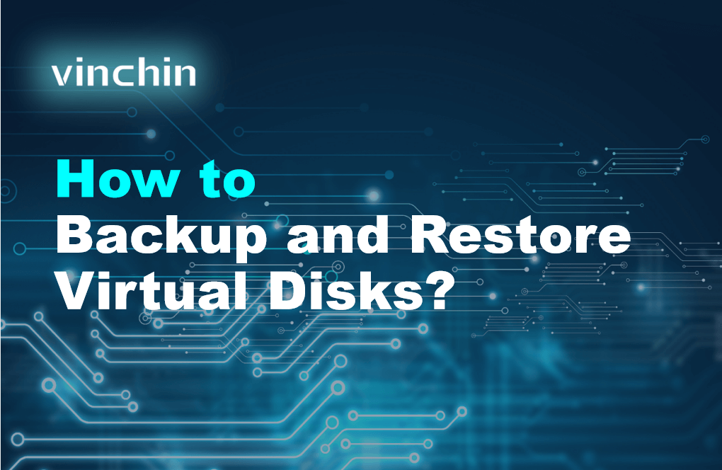 How to Backup and Restore Virtual Disks? | Vinchin Backup