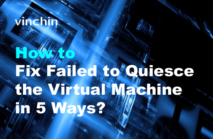 ¿Cómo solucionar el error "Failed to Quiesce the Virtual Machine" en 5 ...