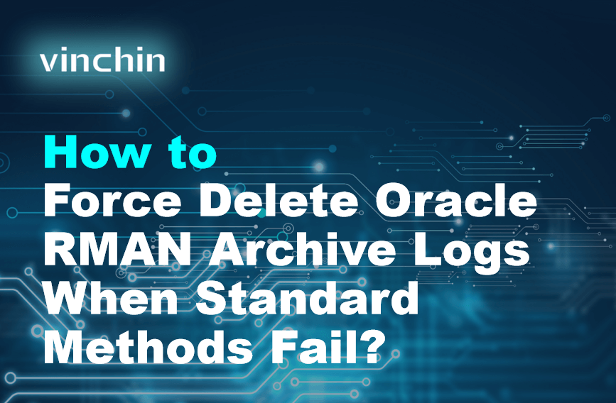 How to Force Delete Oracle RMAN Archive Logs When Standard Methods Fail ...