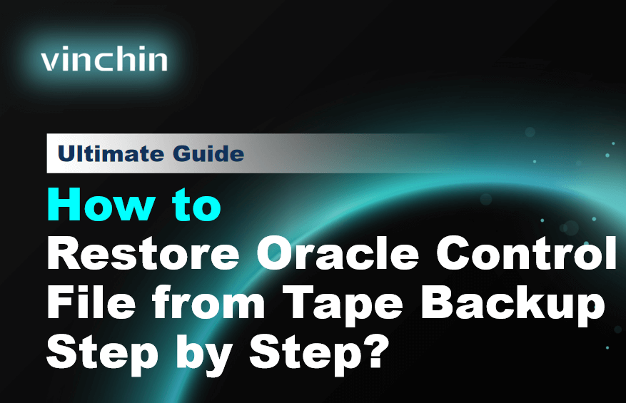 How to Restore Oracle Control File from Tape Backup Step by Step ...