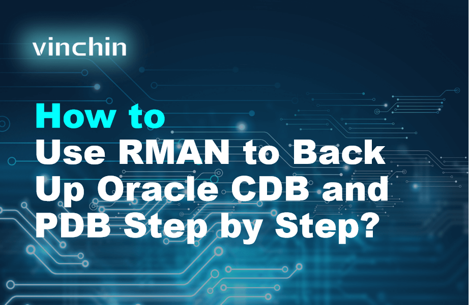 How to Use RMAN to Back Up Oracle CDB and PDB Step by Step? | Vinchin Backup