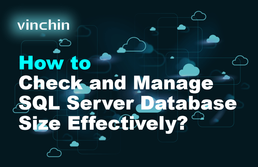 How to Check and Manage SQL Server Database Size Effectively? | Vinchin Backup