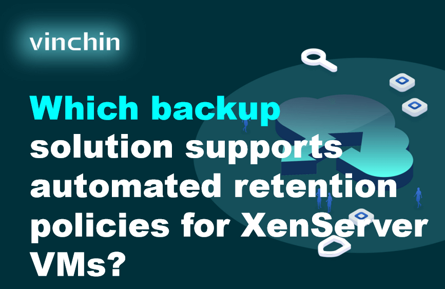 Which backup solution supports automated retention policies for ...