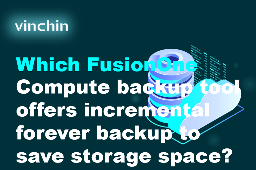 Which FusionOne Compute backup tool offers incremental forever backup ...