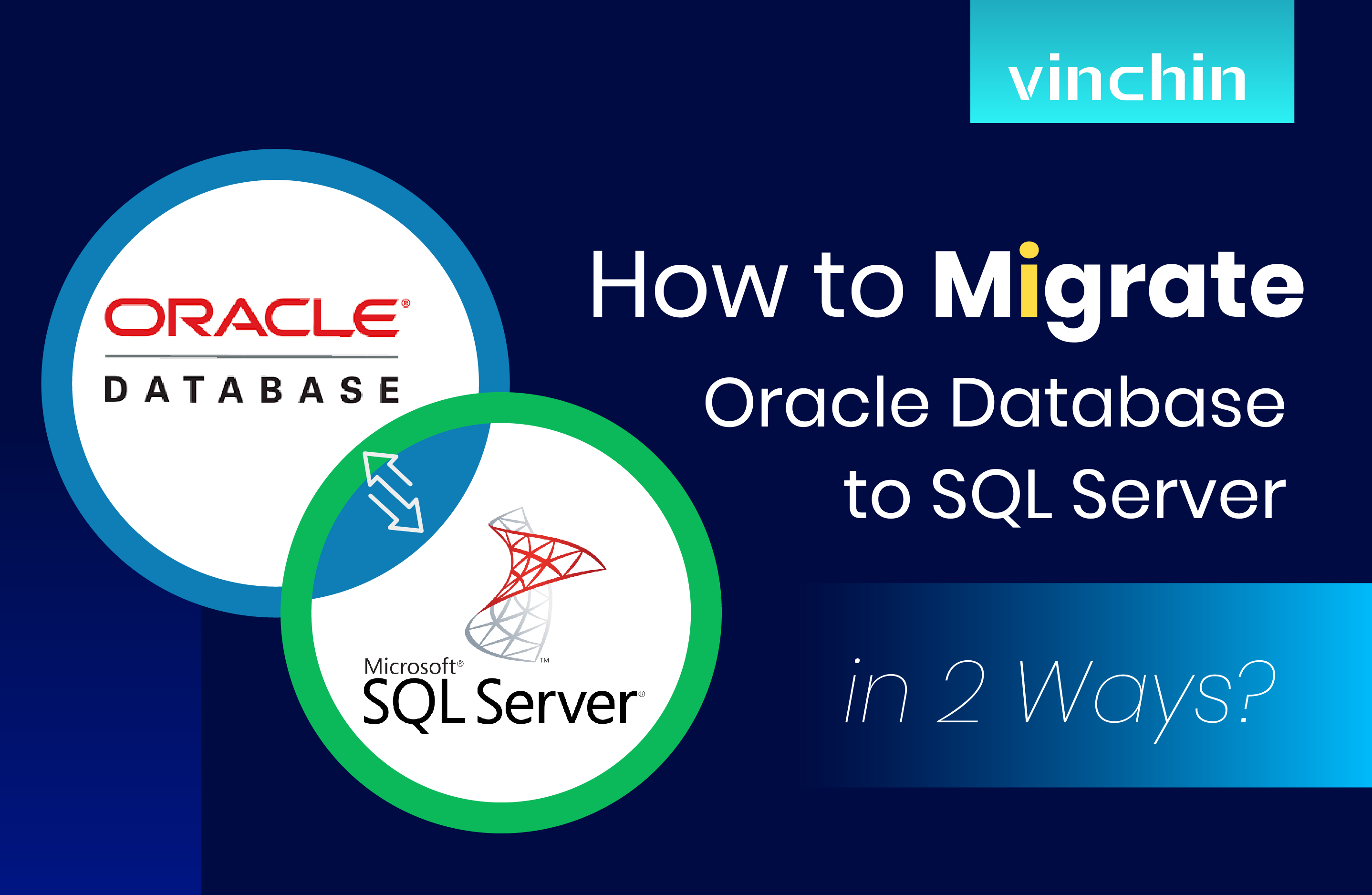 How To Migrate Oracle Database To SQL Server In 2 Ways Vinchin Backup