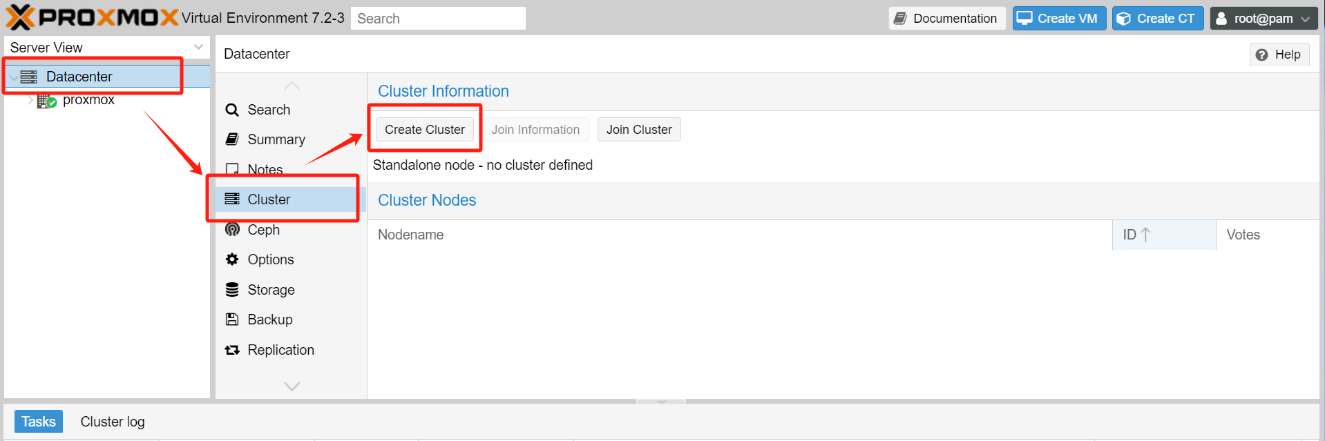 Setting Up Cluster with 3 Nodes for HA in Proxmox VE | Vinchin Backup