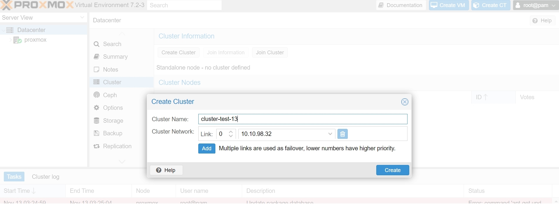 Setting Up Cluster with 3 Nodes for HA in Proxmox VE | Vinchin Backup